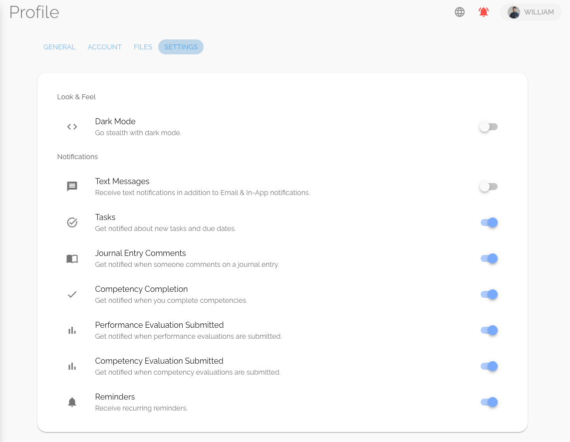 How to Set ApprentiScope Notification Preferences